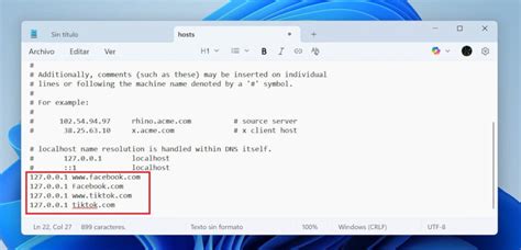 How To Block Access To Specific Websites From The Windows Hosts File