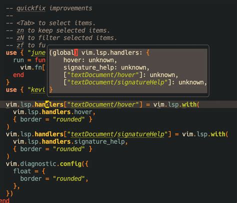 I Refactored My Lua Structure And Have Lost Some Ui Styling Rneovim
