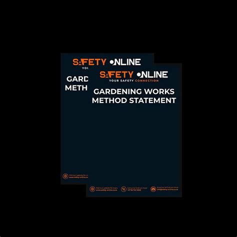 Health And Safety Templates Prices From R98 00 Safety Online