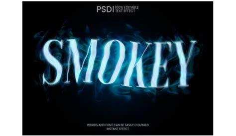 15 Smoke Text Effect Psd Ai Free Download Graphic Cloud