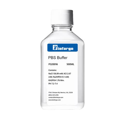 Pbs Phosphate Buffered Saline 10x Ph 74 Ultrapure Molecular Biology
