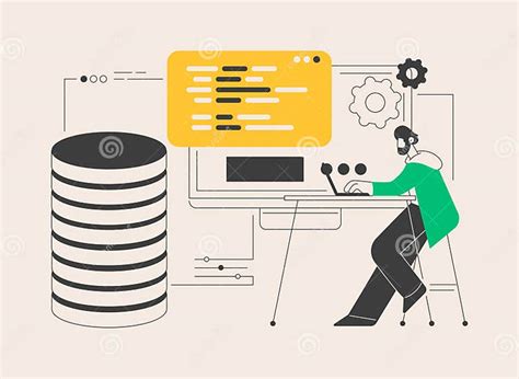 Big Data Programming Abstract Concept Vector Illustration Stock Vector Illustration Of