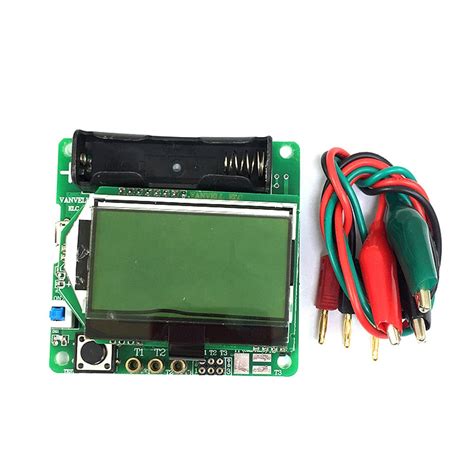 Multi Function Transistor Tester ESR Meter ATMEGA328 Graphics Display M8 Transistor Tester