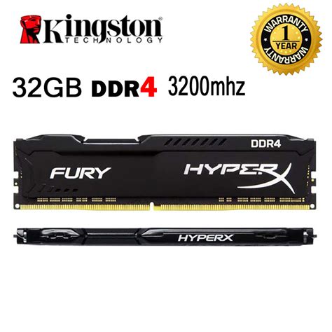 Ram Hyperx 32gb Ddr4 3200mhz Dimm แรมหน่วยความจำสำหรับเดสก์ท็อป Th