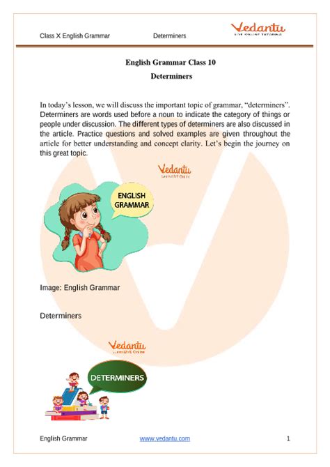 Determiners