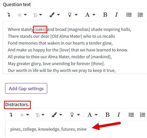 Moodle Activities Resources Quiz Question Types Gapfill GROK Knowledge Base