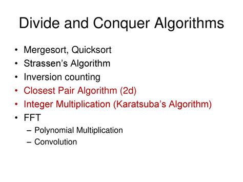 Punya Biswas Lecture 15 Closest Pair Multiplication Ppt Download