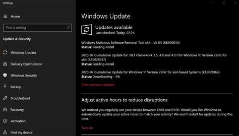 Windows 10 KB5028166 July 2023 Update Released Download Links