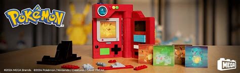 mega pokémon building toys set kanto region pokédex with