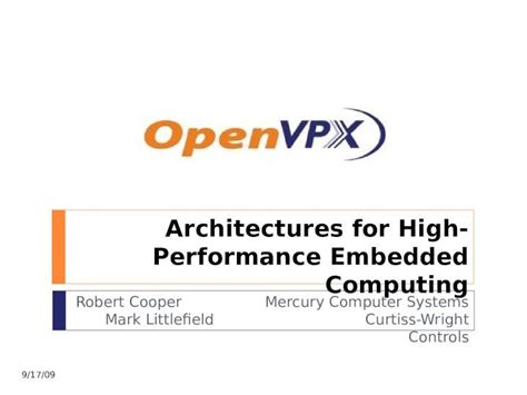 PPTX OpenVPX System Architecture Design Guide DOKUMEN TIPS