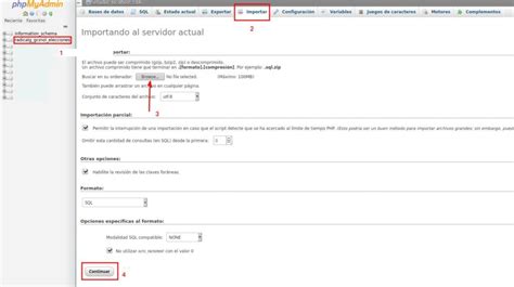 Cómo Importar una bases de datos desde cPanel