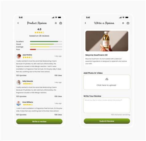 glory akpadiaha on linkedin product review screen for a skincare app ️