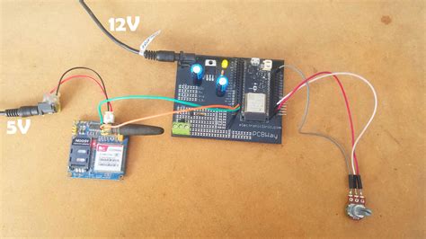 Esp32 With Gsm Sim900a Gsm Wifi Iot Gsm Esp32 And Gsm