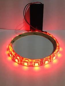 Super Bright Red Led Light V Battery Operated Mm Waterproof Strip EBay