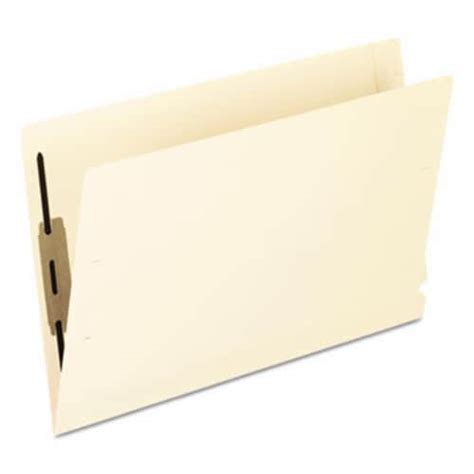 Laminated Spine End Tab Folder With 1 Fastener 11 Pt Manila Legal 50 Box 50 Frys Food Stores