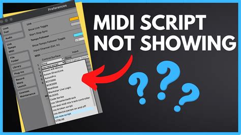 Your Midi Script Not Showing In Ableton Heres How To Fix This Youtube
