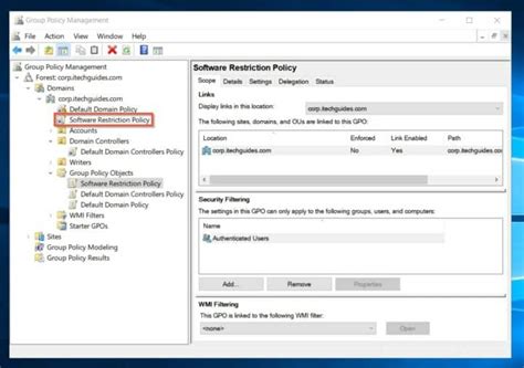 Using Group Policy To Enhance Active Directory Security