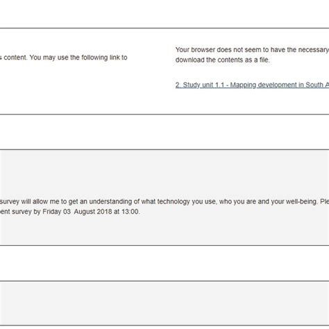 Example Of The Use Of Headers Sub Headers Section Borders And Section Download Scientific