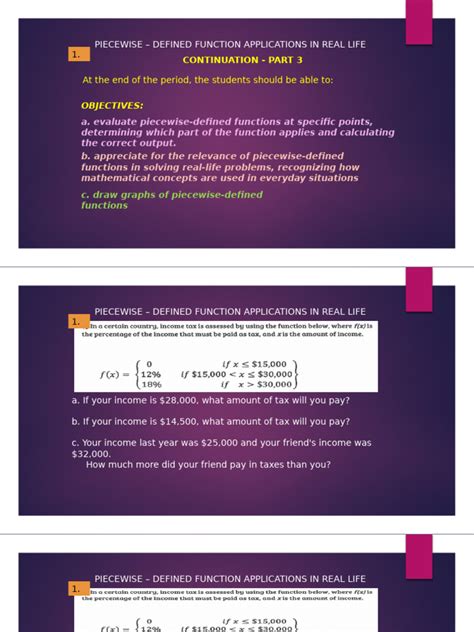 Piecewise Applications In Real Life Pdf