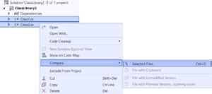 Comparing Files In Visual Studio Visual Studio Blog
