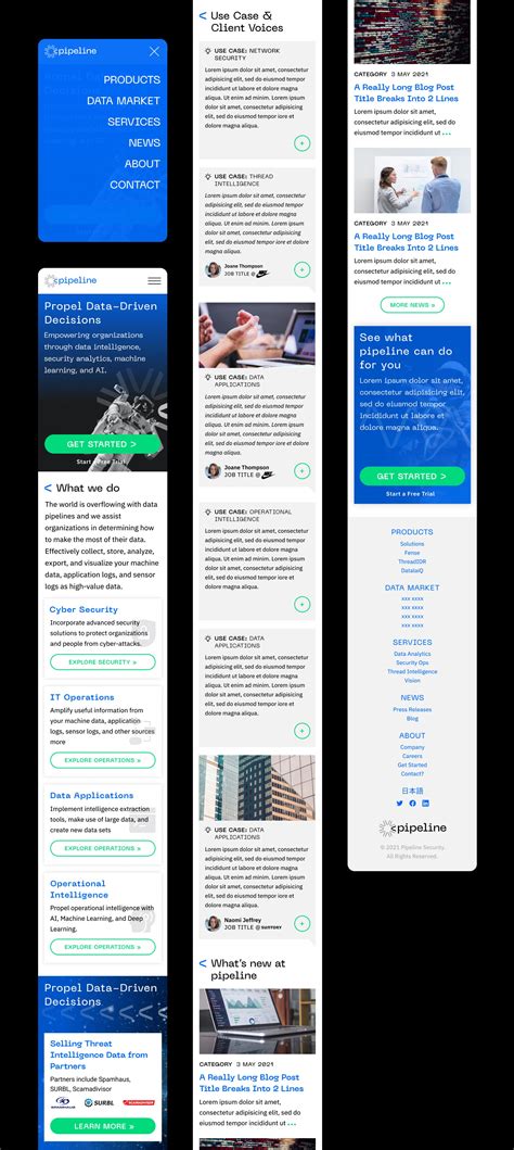 Pipeline A Cyber Security Company • Bento Graphics Branding