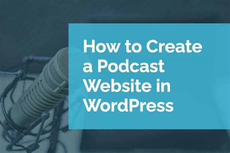 how to create a podcast website in wordpress pixel jar