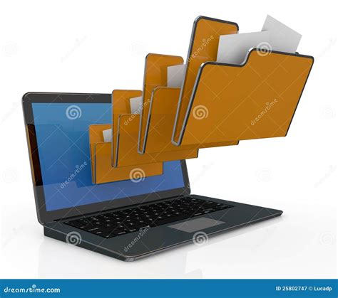 Computer Data Stock Illustration Illustration Of Color 25802747