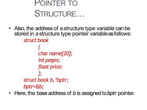 Structure In C Language Pptx