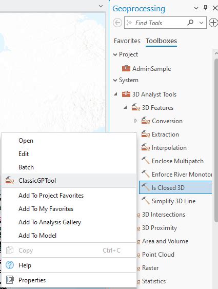 Solved How To Get Geoprocessing Tools Name When Right Cl Esri Community