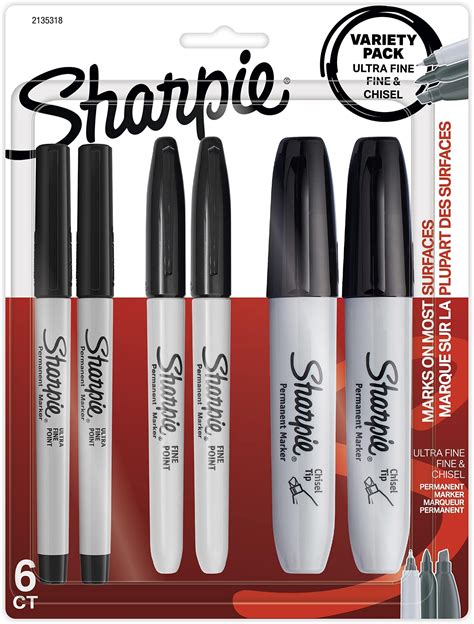 Sharpie Permanent Markers Chisel Tip Marker Set Poster Markers Markers For Wood
