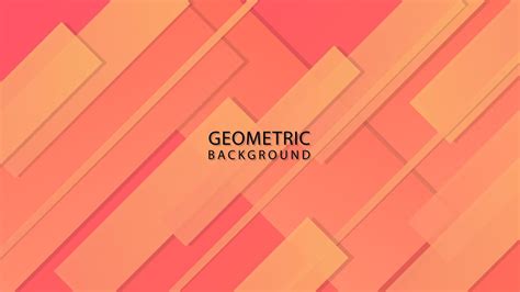Abstract Gradient Orange Background With Geometric Square Shape 6573725 Vector Art At Vecteezy