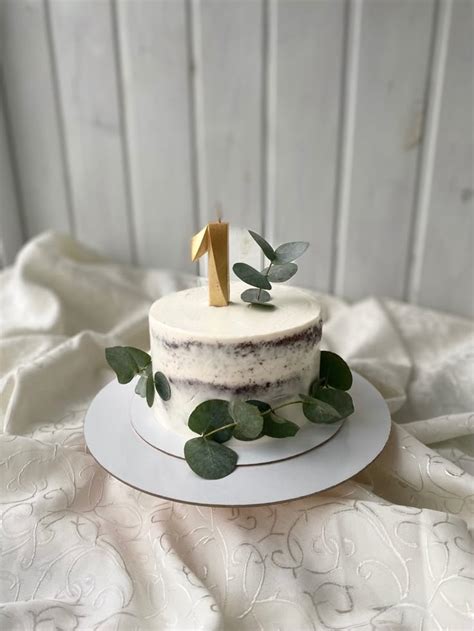 Торт на годик ️ в 2024 г Торт для ребёнка Первые дни рождения Торт