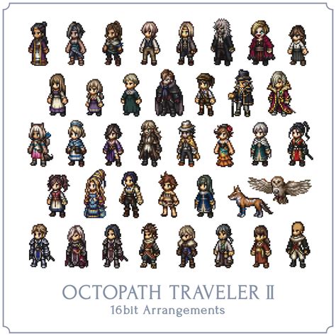 Octopath Traveler Ii Original Soundtrack Line Up Square Enix Music