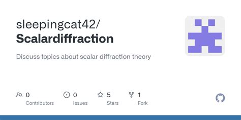 GitHub Sleepingcat42 Scalardiffraction Discuss Topics About Scalar