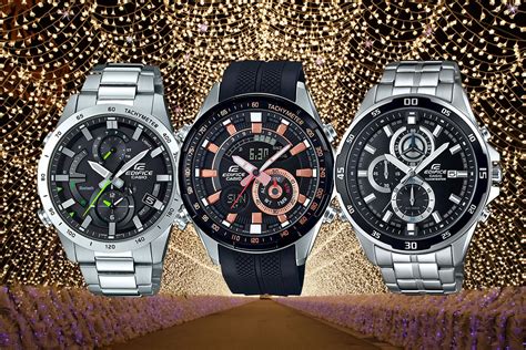 Casio Edifice с подсветкой — коллекция часов с LED освещением