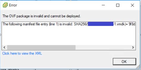 Ken Umemotos Vreality Deploy Ovf Template The Following Manifest
