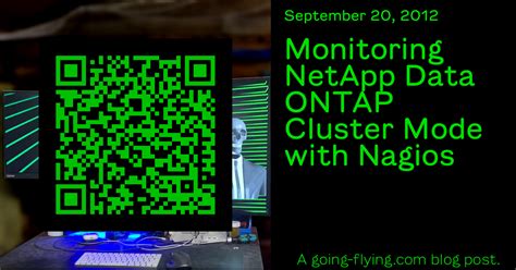 monitoring netapp data ontap cluster mode with nagios