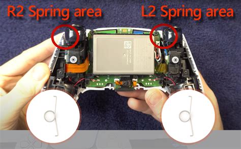 4pcs For Ps5 R2 L2 Trigger Button Spring For Playstation5 Ps5