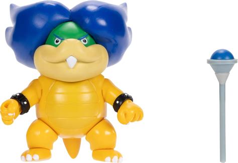 Nintendo Super Mario 4 Inch Ludwig Von Koopa Poseable