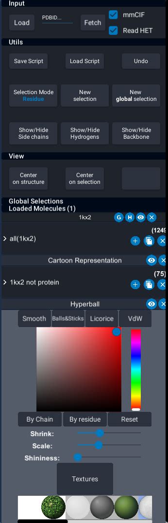 Quickstart Tutorial Outdated Unitymol