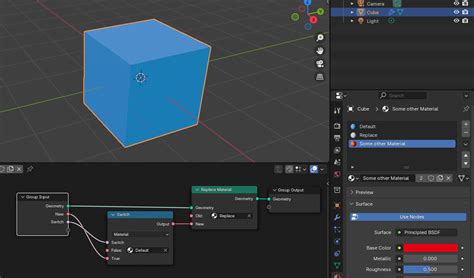 Geo Node Use Assigned Material For Material Materials And Textures Blender Artists Community