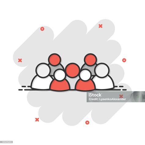向量卡通組的人圖示在漫畫風格人們簽署插圖像形圖人商飛濺效應概念向量圖形及更多人圖片 人 人力資源 人群 Istock
