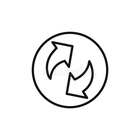 Synchronization Icon Vector Set Collection For Web Stock Vector Illustration Of Symbol