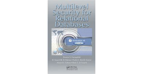 Multilevel Security For Relational Databases Book