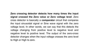 Zero Cross Detector Pptx