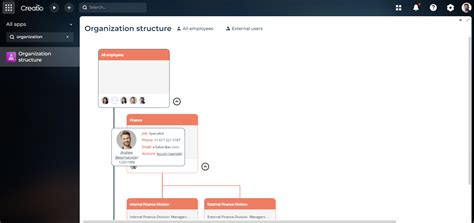 Organization Structure Visualization For Creatio Creatio Marketplace