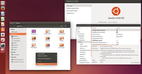 Ubuntu LTS Gets Always Show Menus Unity Feature Web Upd Ubuntu Linux Blog