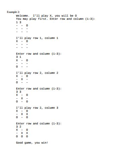 Solved Program In C Please Part One The Game Of