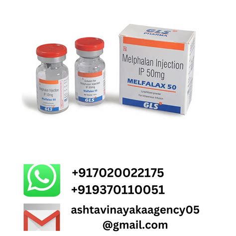 Melphalan Injection 50mg Gls At ₹ 550bottle In Nagpur Id 22240865991