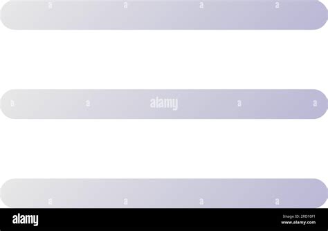 Hamburger Menu Pixel Perfect Flat Gradient Two Color Ui Icon Stock Vector Image And Art Alamy